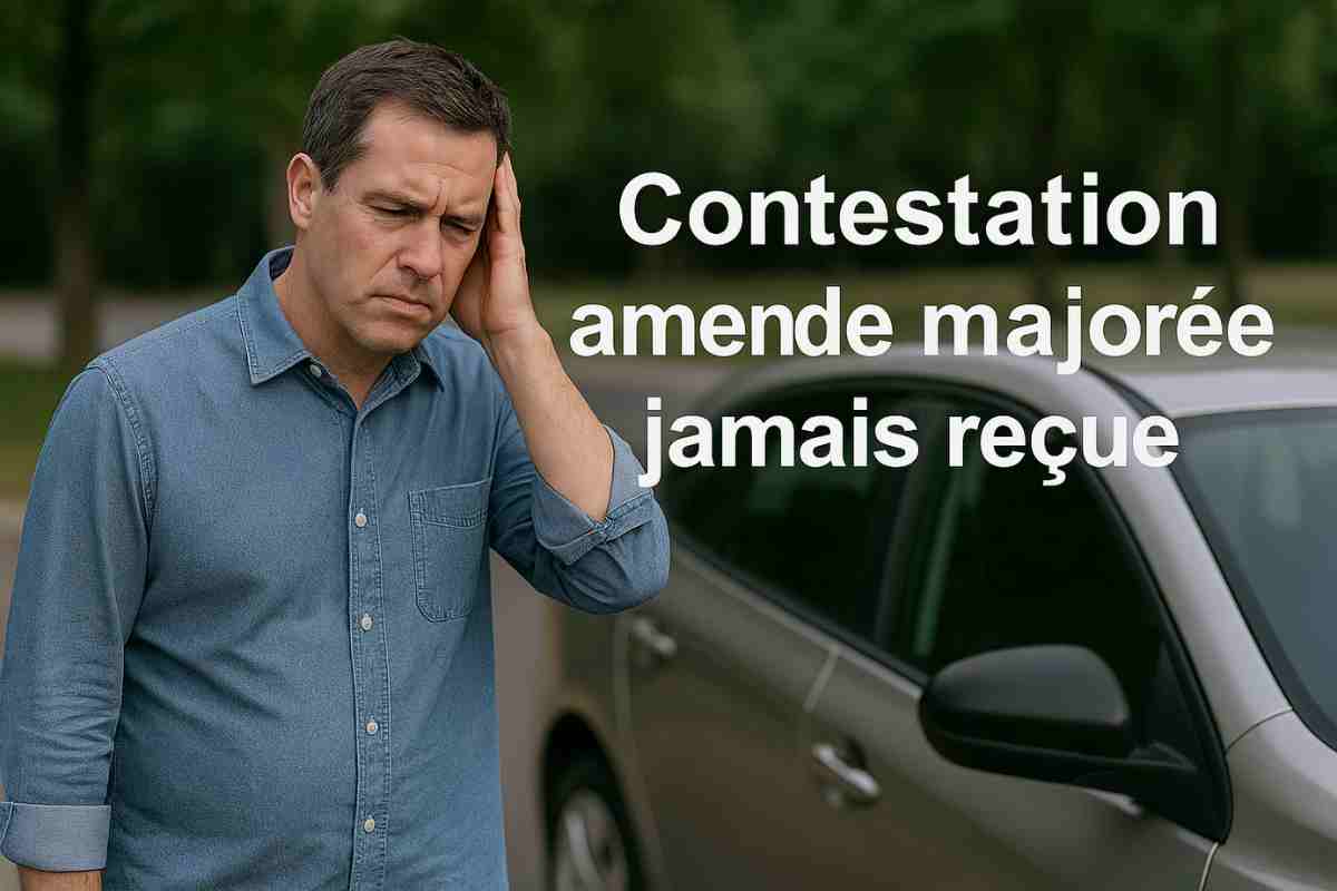 Amende majorée jamais reçue : comment contester