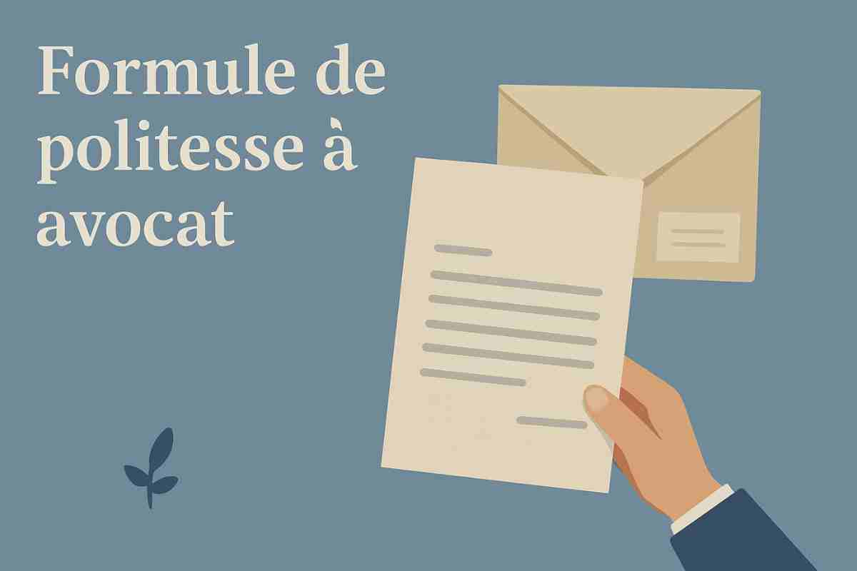 Formule de politesse à un avocat : exemples à suivre